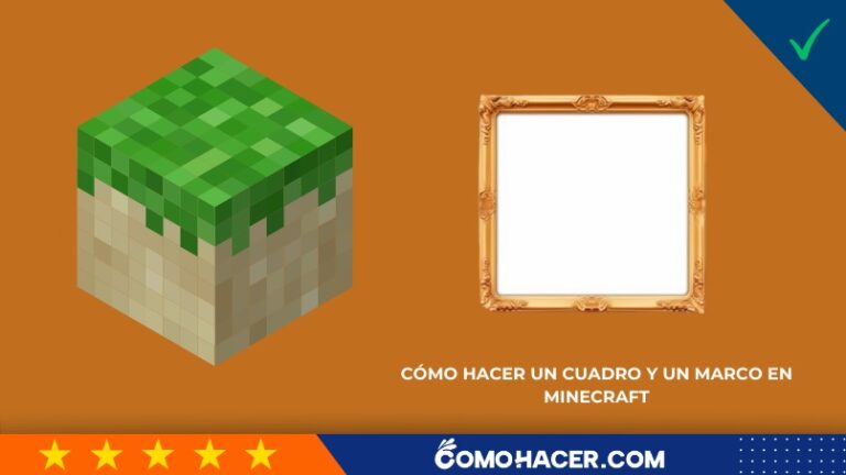 ¿Cómo hacer un cuadro y un marco en Minecraft? - Decora tu hogar | Cómo ...