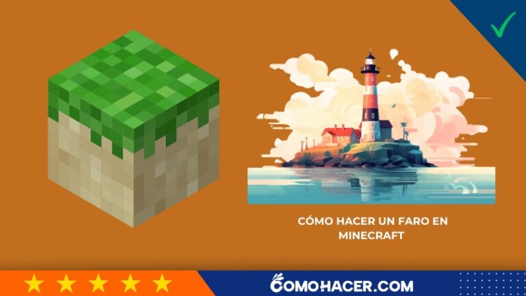¿Cómo hacer un faro en Minecraft? - Materiales y usos | Cómo hacer