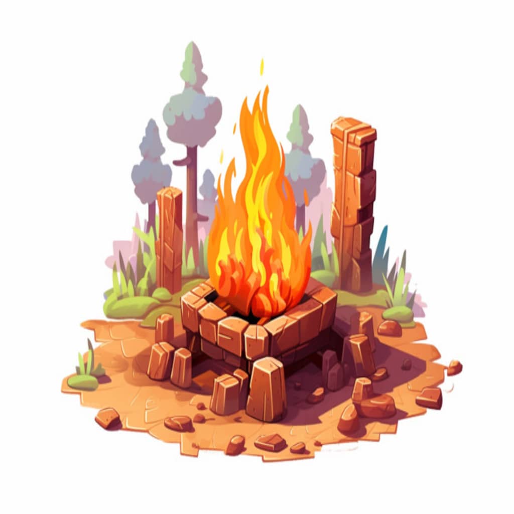 ¿Cómo hacer una fogata en Minecraft? - Ilumina, decora y cocina | Cómo ...