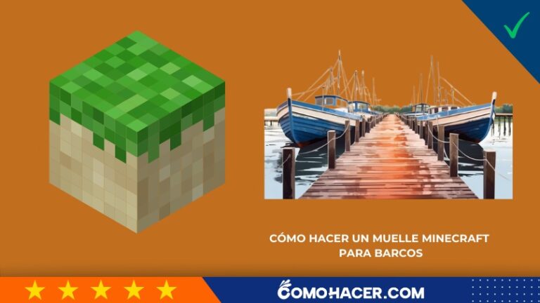 ¿Cómo hacer un muelle en Minecraft para barcos? - Puerto de pesca ...