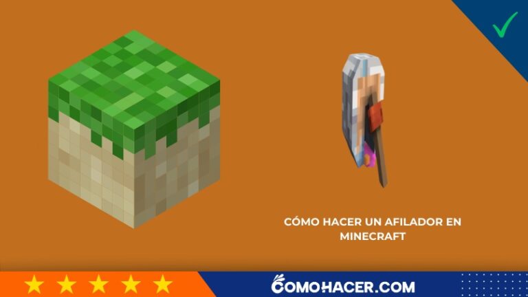 ¿Cómo hacer un afilador en Minecraft? - Repara y desencanta armaduras y ...