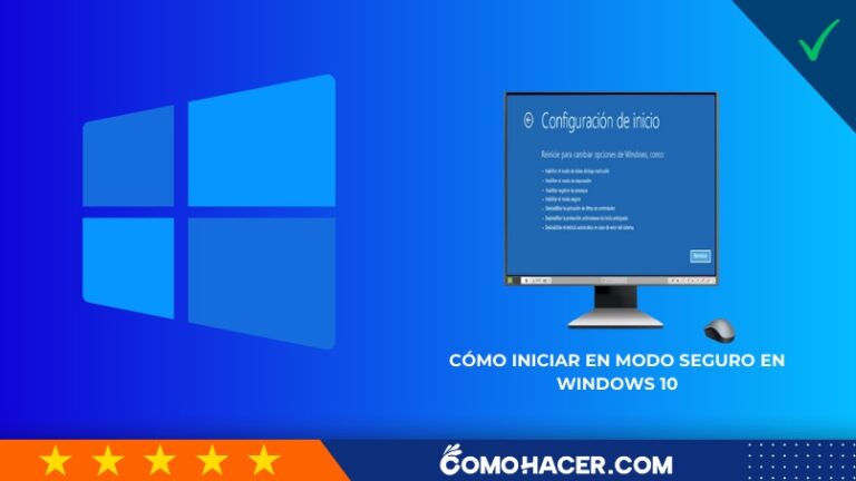 ¿Cómo iniciar en modo seguro en Windows 10? - Usa el modo seguro con ...