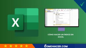¿Cómo hacer un índice en Excel? - Aprende a crear un índice en Excel ...
